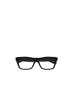 Balenciaga Rectangle Frame Eyewear - Black