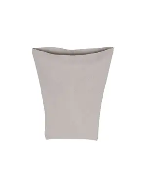 Rick Owens Fine-knit Virgin Wool Cowl Scarf - Gray