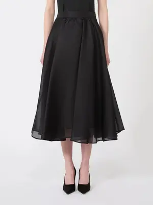 Max Mara Calle Flared Midi Skirt