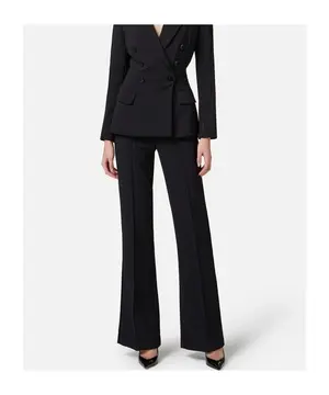 Elisabetta Franchi Pleated Tailored Trousers