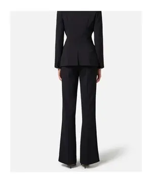 Elisabetta Franchi Pleated Tailored Trousers