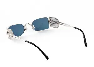 Matsuda Square Frame Sunglasses With Silver Detailing - Multicolor