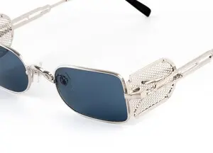 Matsuda Square Frame Sunglasses With Silver Detailing - Multicolor