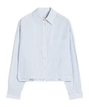Max Mara Eden Striped Long-sleeve Shirt