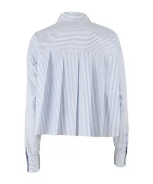 Max Mara Eden Striped Long-sleeve Shirt