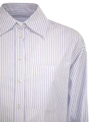 Max Mara Eden Striped Long-sleeve Shirt