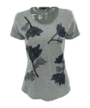 Sportmax Short Sleeve T-shirt With Graphic Detail