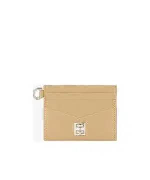 Givenchy 4g Plaque Cardholder - Nude