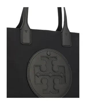 Tory Burch Ella Small Tote Bag - Black