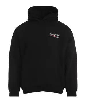 Balenciaga Political Campaign Hoodie - Black