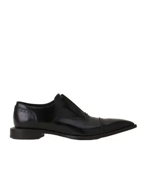 LANVIN Leather Wingtip Oxfords