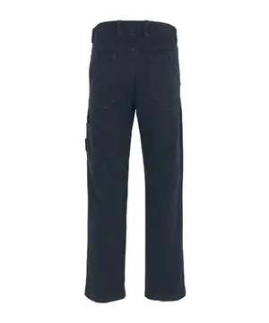 Stone Island Regular Fit Trousers With Old Effect