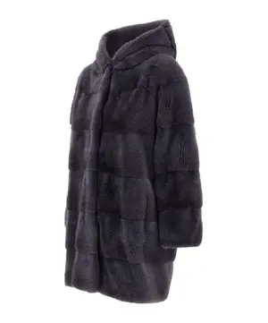 FRAME Long-sleeved Hooded Coat