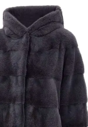 FRAME Long-sleeved Hooded Coat