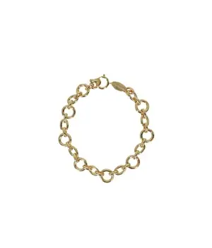Federica Tosi Gold Chain Link Necklace - Yellow