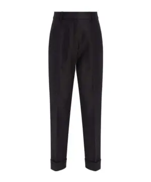 Dior Regular-fit Belt-loop Pants - Black