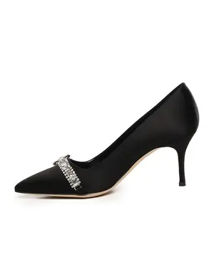 Manolo Blahnik Embellished Pointed Toe Pumps