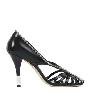 Chloé Leonie Embellished Slingback Pumps