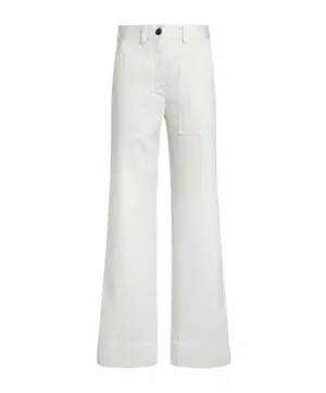 Etro Straight-cut Gabardine Trousers