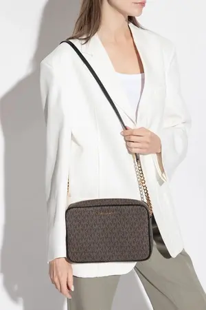 Michael Kors Jet Set Large Crossbody Bag - Black