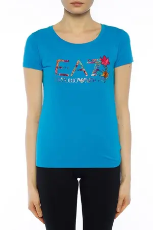 EA7 Round Neck Logo T-shirt