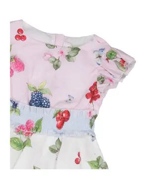 Monnalisa Floral Print Dress