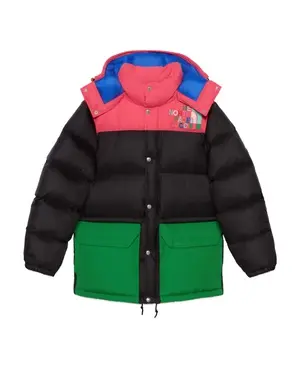 Gucci X The North Face Logo Down Jacket - Black
