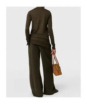 Stella McCartney Knit Straight-leg Trousers - Olive