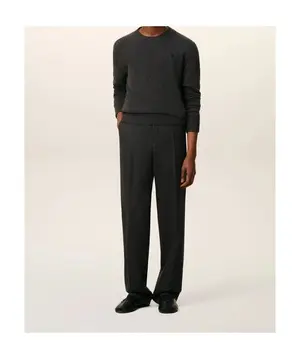 Ami Straight-leg Pleated Tailored Trousers