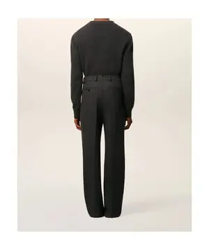 Ami Straight-leg Pleated Tailored Trousers