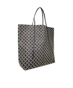 BY MALENE BIRGER Abigail Printed Tote Bag - Black