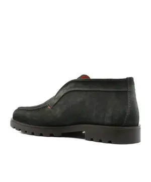 Santoni Almond Toe Ankle Boots