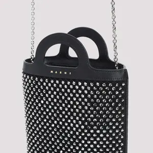Marni Embellished Top Handle Bag