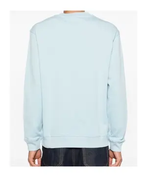 Versace Logo Crewneck Sweatshirt - Blue