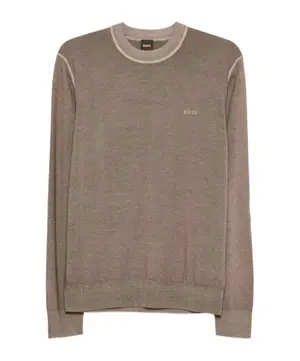 Hugo Boss Crew Neck Virgin Wool Sweater