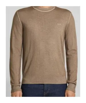 Hugo Boss Crew Neck Virgin Wool Sweater