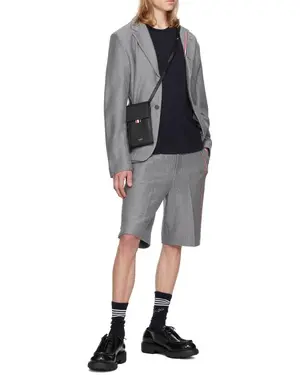 Thom Browne Rwb-stripe Button-up Jacket