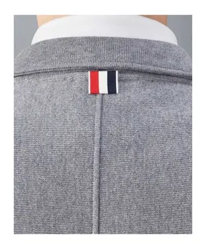 Thom Browne Rwb-stripe Button-up Jacket