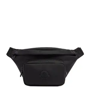 Moncler Durance Logo Detailed Belt Bag - Black