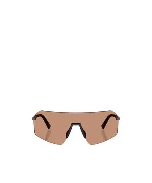 Prada Irregular Frame Sunglasses - Black