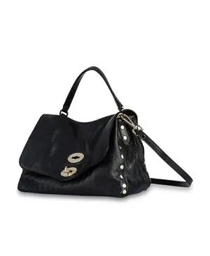 ZANELLATO Postina Leather Tote Bag - Black
