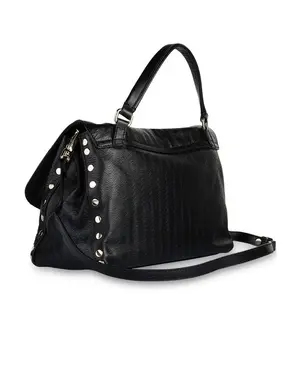 ZANELLATO Postina Leather Tote Bag - Black
