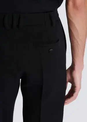 Balmain Crepe Tailored Straight-leg Trousers