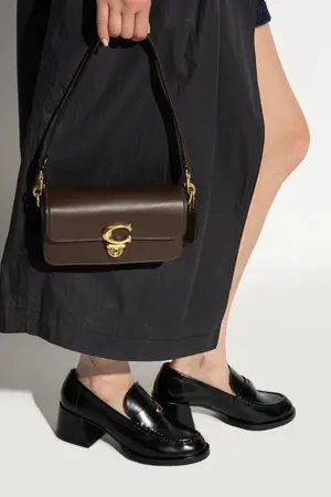 COACH Studio Leather Crossbody Bag - Black