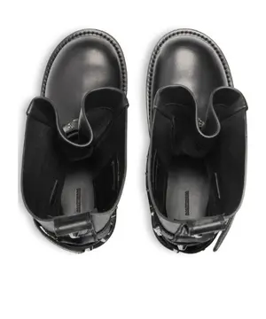 Balenciaga Venom City Buckle Detailed Boots