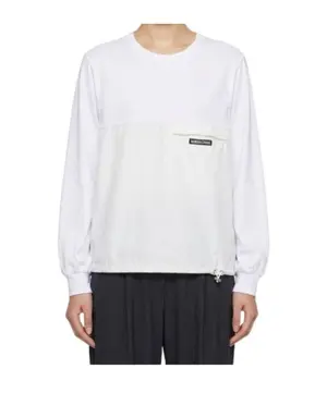 Marissa Chiara Paneled Long-sleeve T-shirt
