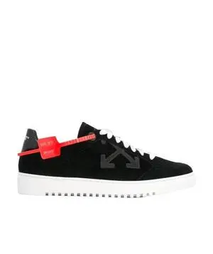 Off-white Metallic Sneakers For Men