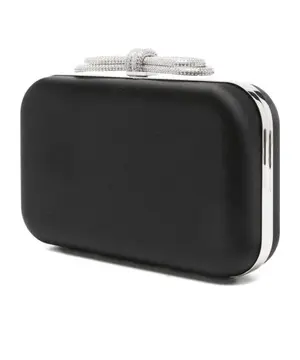 MACHMACH Crystal Embellished Bow Clutch