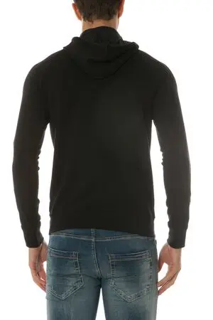 Emporio Armani Hooded Printed Sweater