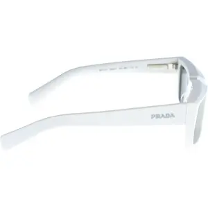 Prada Rectangular Frame Sunglasses - Gray